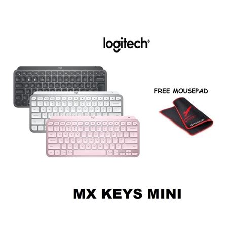 Jual Logitech Mx Keys Mini Wireless Illuminated Keyboard Shopee Indonesia