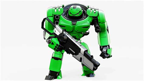 DOOM FIGHTER V 2 Auto Rig Pro FlippedNormals