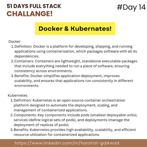 Harshal Gaikwad On Linkedin Fullstackchallenge Docker Kubernetes