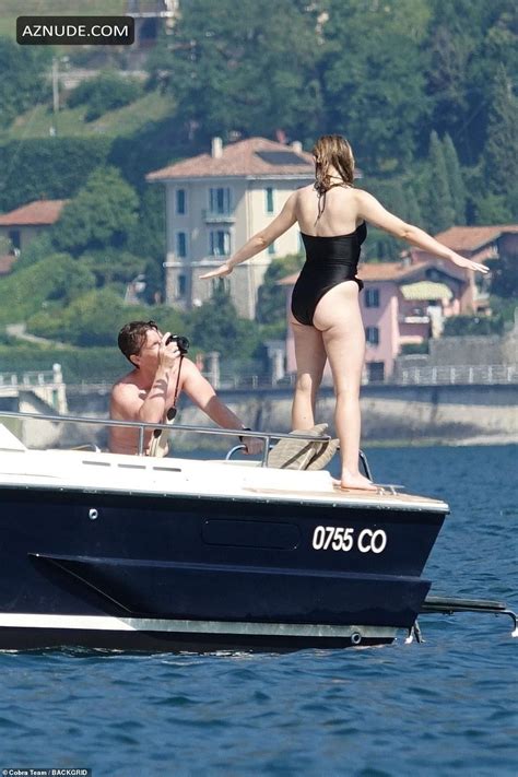 Joey King In Black Swimsuit On Her Honeymoon In Italy Aznude