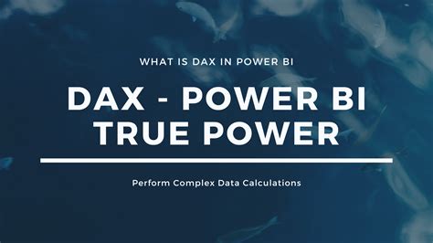 Dax Power Bi True Power Quantum Bi