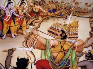 Ravana The 10 Headed Demon King Of Lanka In Epic Ramayana
