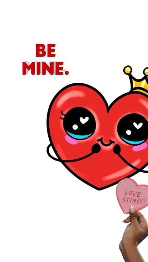 Cute Heart Drawing ️ Step By Step In Cute Heart Drawings Coloring