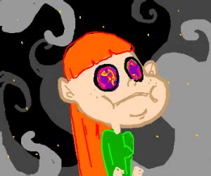 RedHead Smoke Bong Thinks In Space Drawception