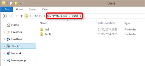 Move Users Folder Location In Windows 10 Tutorials