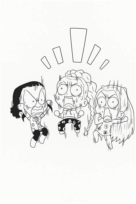 케이팝 데몬헌터스 색칠공부도안 무료 공유 🎨 아이들이 좋아하는 색칠놀이 2탄 네이버 블로그