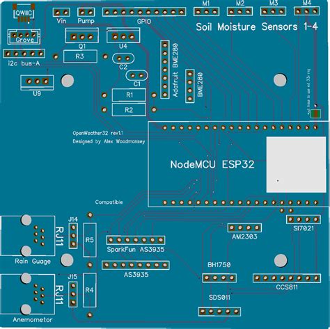 Openweather Open Source ESP Based Weather And Air Quality Station ESPHome Home