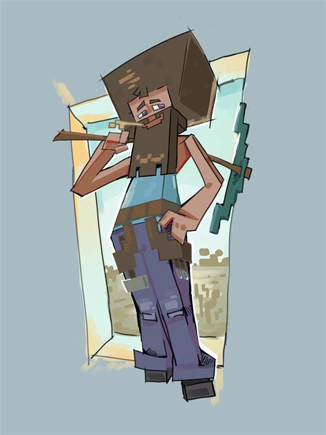 Old Steve R Minecraft