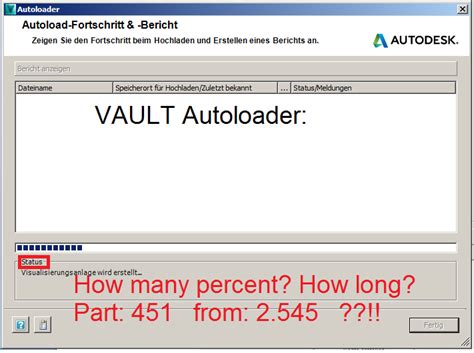 Vault Autoloader Progress Indicator Autodesk Community