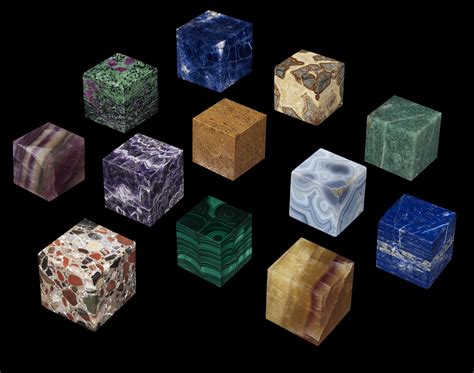 A Diverse Group Of Twelve Cube And Cubic Mineral Specimens Christies