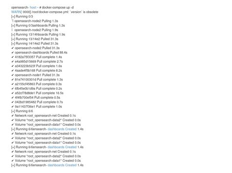 run docker compose to deploy opensearch monitoring dell ecs with