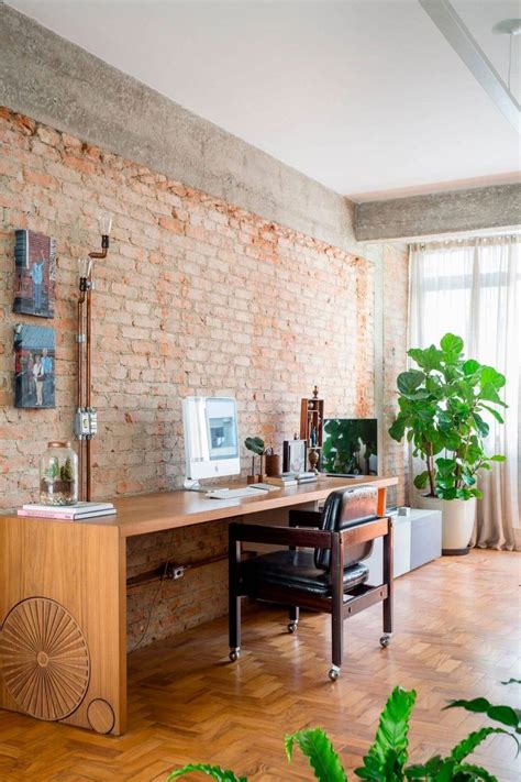 Vintage Urbano E Tropical Em Sampa Sao Paulo Interieur Muur