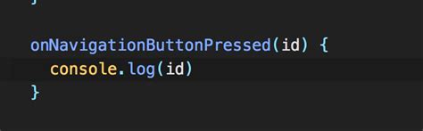 V2 Topbar Buttons Dont Fire Onnavigationbuttonpressed Callback · Issue 3411 · Wixreact