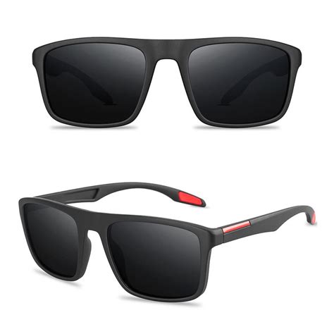 Black Polarized Sunglasses Men Drivingsports Sung Vicedeal