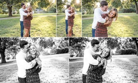 fun engagement session kansas city melissa sigler photography