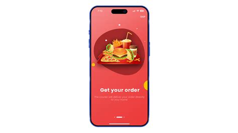 Ionic Customer Food Delivery App UI Template Coding Technyks