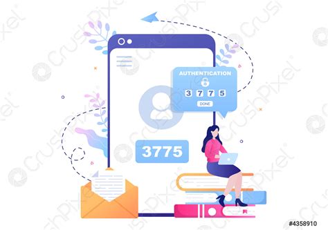 2fa Two Steps Authentication Password Secure Notice Login Verification Or Stock Vector 4358910
