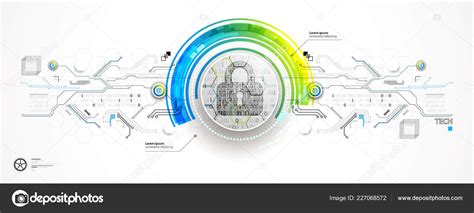 Secure Digital Space Virtual Confidential Programming Protection Stock Vector By ©krulua 227068572