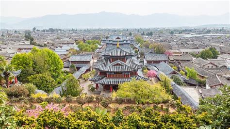 Live Enchanting Scenery Of Mu S Residence In Lijiang Ancient Town CGTN