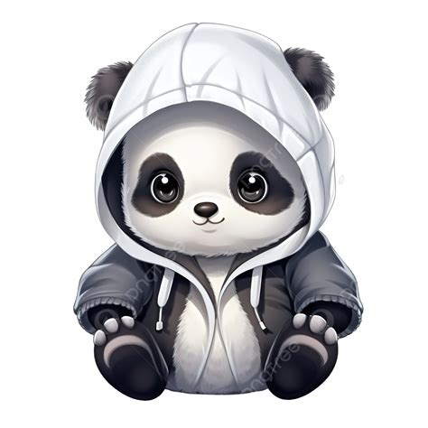 나이트캡을 쓴 귀여운 팬더 귀엽다 팬더 곰 Png 일러스트 및 이미지 에 대한 무료 다운로드 Pngtree