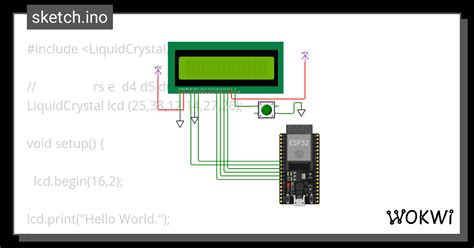 Lcd Ekran Birşeyler Toplama Wokwi Esp32 Stm32 Arduino Simulator