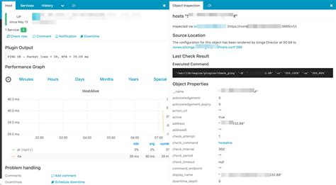 icingaweb2 hostalive check command with no data icinga 2 icinga