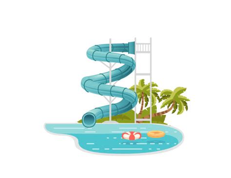3 700 Swimming Pool Palm Trees Stock Illustrations Royalty Free