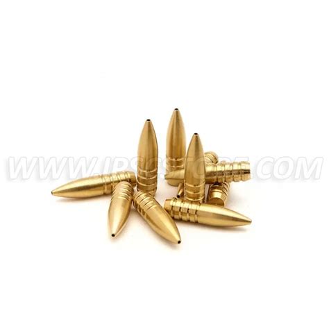 Lead Free Solid Brass Rifle Bullets 308 156gr 10 Pcspack