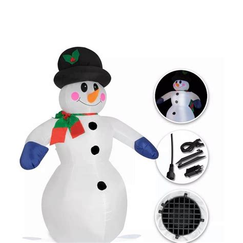 Надуваем Снежен Човек С осветление 240 Emagbg