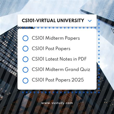 Cs101 Midterm Papers 2025 Cs101 Midterm Notes 2025