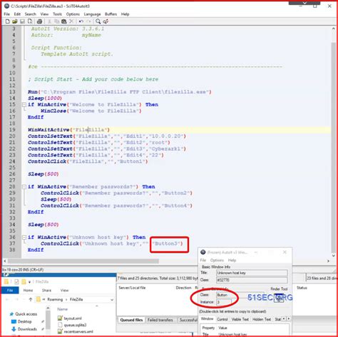 Cyberark With Autoit Develop Custom Universal Connector Filezilla As An Example 51 Security
