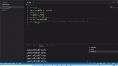 Python Opencv Fonction Destroyallwindows Stacklima