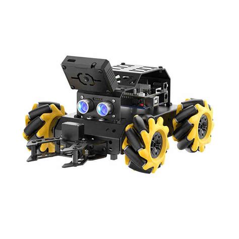 4wd Omnidirectional Mecanum Robot Car With Claw Ai Visual Recognition