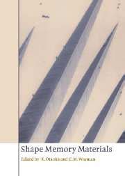 Shape Memory Materials Cambridge University Press Assessment