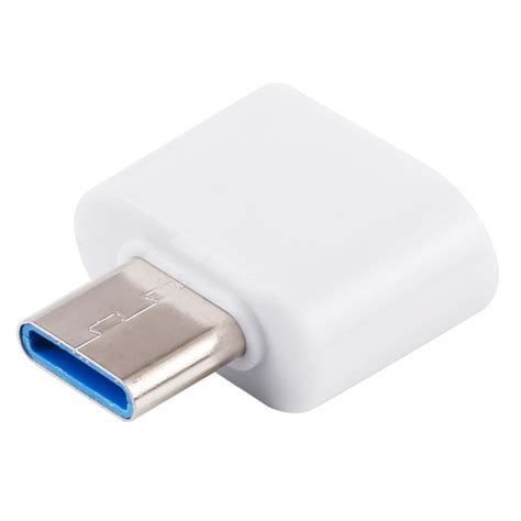 Адаптер Plastic Usb C Type C Male To Usb 2 Female Otg Data