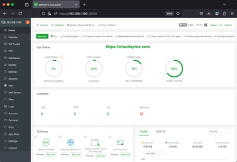 Install And Use Aapanel On Ubuntu 2404 2204 Cloudspinx
