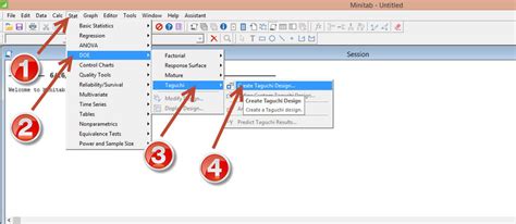 How To Design Mixed Taguchi Experiment Orthogonal Array Having 2