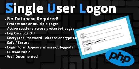 Single User Login Script Without Database By Siggles Codester