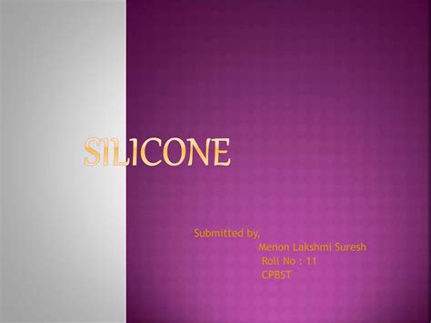 Silicon Pptx