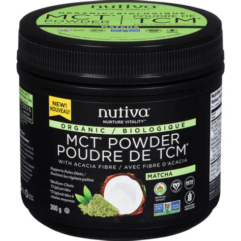 Nutiva Matcha Organic Mct Powder 300 G Instacart