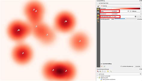 Point Rasterizing Overlapping Buffers In Qgis Geographic