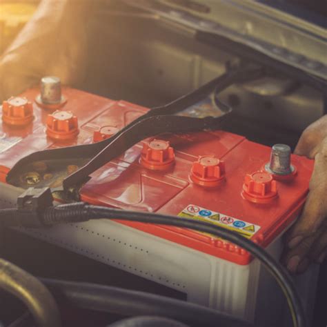 How To Tell Positive And Negative Terminals On A Car Battery In The Garage With Carparts Com