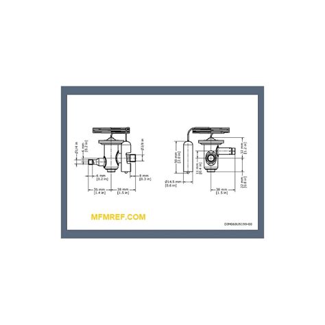Tub1 Danfoss R290 14x12 Thermostatic Expansion Valve 068u3731 Tub1 Danfoss R290 14x12 Thermostatic Expansion Valve 068u3731