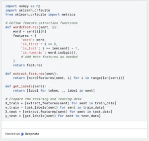 What Is A Conditional Random Field CRF Data Basecamp