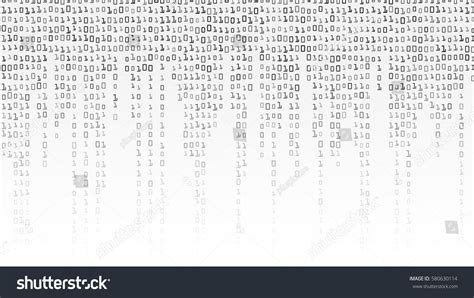 matrix background vector binary code matrix black and white digital