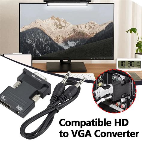 Hdmi To Vga Converter Adapter Cable Hdmi Input To Vga Output For Tv Monitor 2024 N2e0