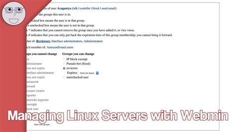 Managing Linux Servers With Webmin Youtube