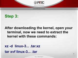 7 Compiling The Linux Kerne Pdf Type Is It PPT