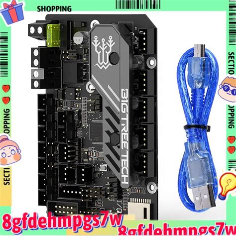 W0BIGTREETECH BTT SKR MINI E3 V3 0 32 Bit Motherboard Onboard TMC2209