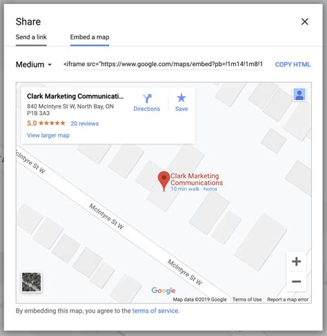 How To Embed Add A Responsive Google Map To Your Website Clark Communications